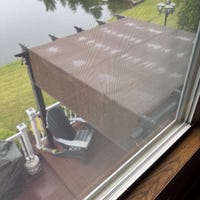 8FT OR 10FT Width Custom Sized Sun Shade Privacy Panel for Patio ...