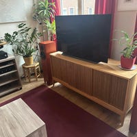 MOLL - Raumteiler Regal aus Holz, Modernes Offenes Regal, Dekorativer ...