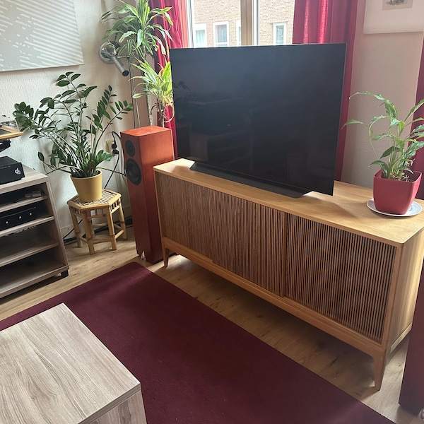 MOLL – Solid Oak Wood Bookshelf - Versatile and Multi-functional ...