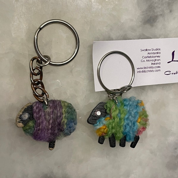 Penny-irish Sheep Keychain - Etsy