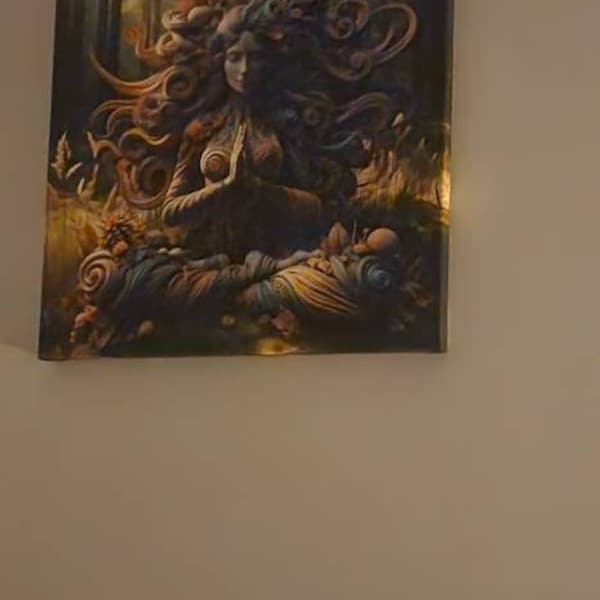 Goth Mermaid Octopus Wall Art Dark Academia Gothcore Mermaid Octopus ...