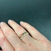 Peacock Ore Ring // Chalcopyrite Ring // Raw Stone Ring // Peacock Ore ...