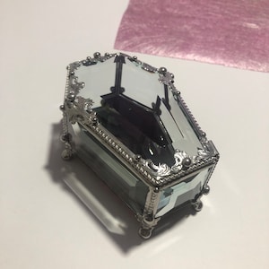 Big Pyramid Glass Box Glass Casket Geometric Box Geometric - Etsy