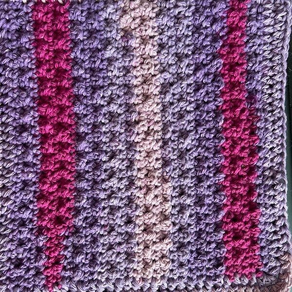 Easy Crochet Berry Stitch Dishcloth PDF Download Pattern - Etsy