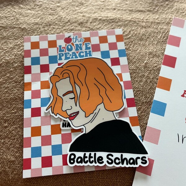 Battle Schars Sticker, Jasper Sticker, Twilight Sticker, Water Bottle ...