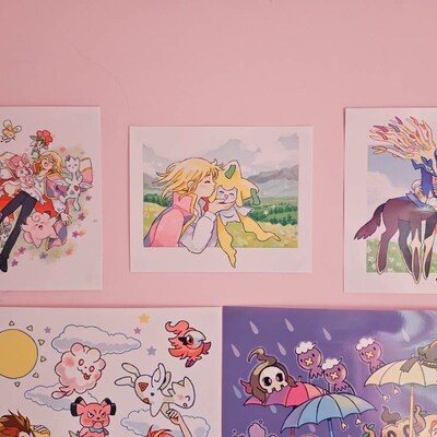 FE Hoshido X Poke Poster - Etsy