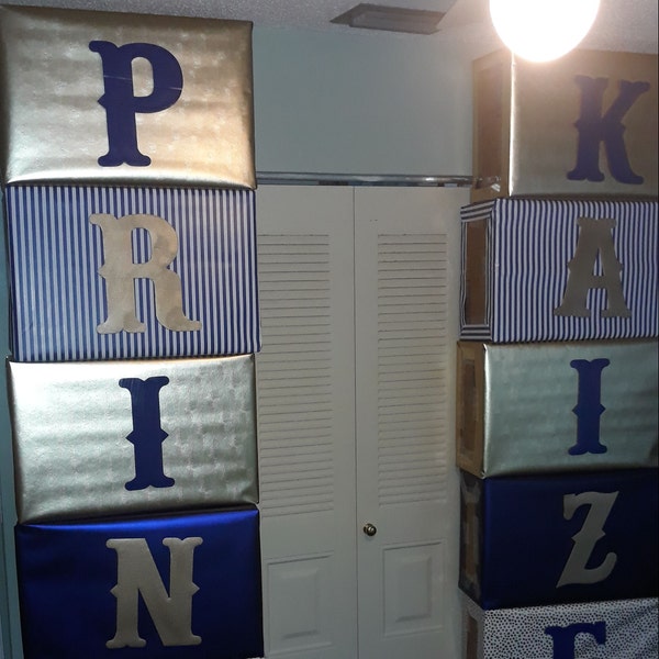 Large Recycled Cardboard Letters - Etsy