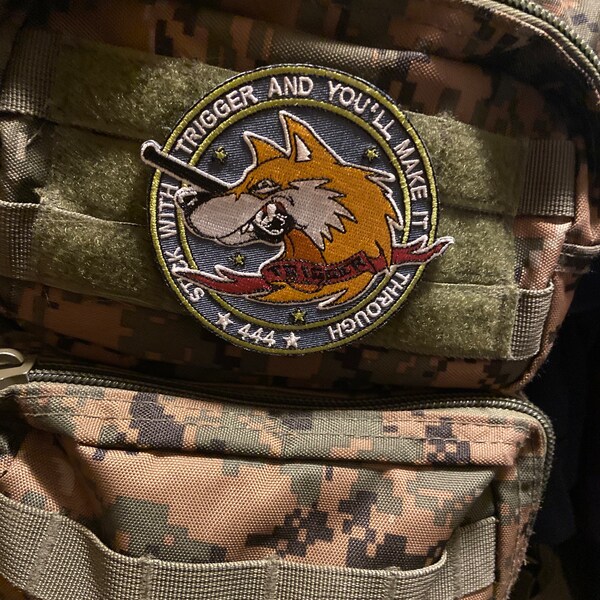 AC7: Skies Unknown, 'trigger', Military Morale Patch - Embroidered 2.0 ...