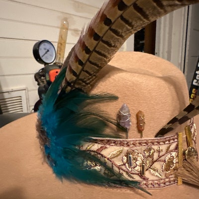DIY Charm Hat Band Hat Bar Hat Band. Hat Accessory Add to Your Favorite ...