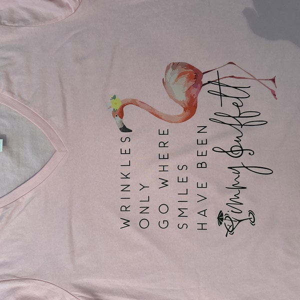 Flamingo Jimmy Buffett SVG PNG: Printable Illustration (digital ...