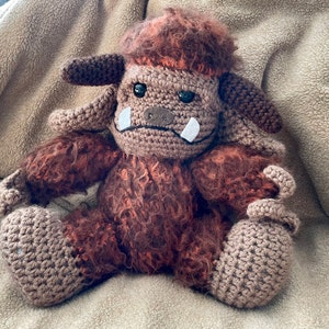 MADE TO ORDER Large or Small Ludo From the Labyrinth Plush Crochet ...