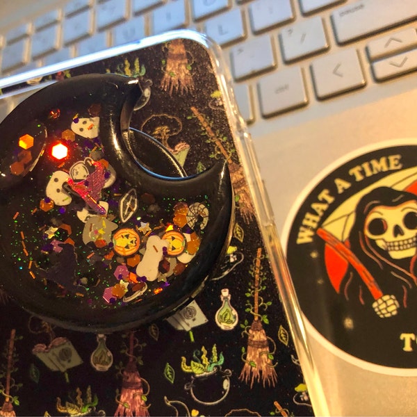 Halloween Shaker Popsocket™, Moon Shaker Popgrip™, Spooky Shaker Phone ...