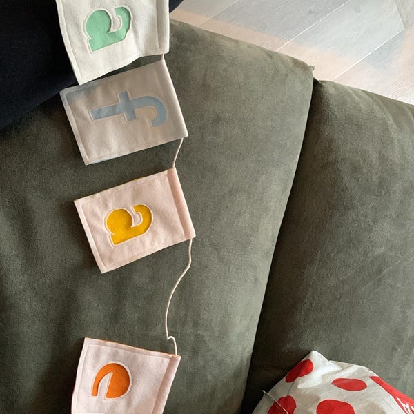 You Are My Sunshine Nursery Banner Flag Felt Pennant Flag Rainbow Decor ...