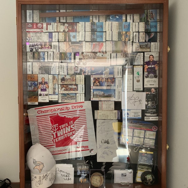 Extra Deep Jersey, Uniform, Jacket Display Case Cabinet Shadowbox - 98% ...