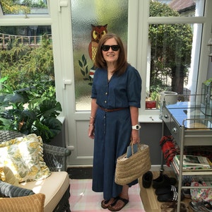 Vintage Seventies Marion Donaldson Maxi Prairie Dress Size Uk 8 - Etsy