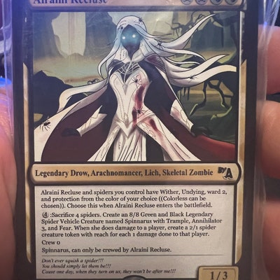 10x Custom MTG Card 2.5x3.5, Magic the Gathering Illustration ...