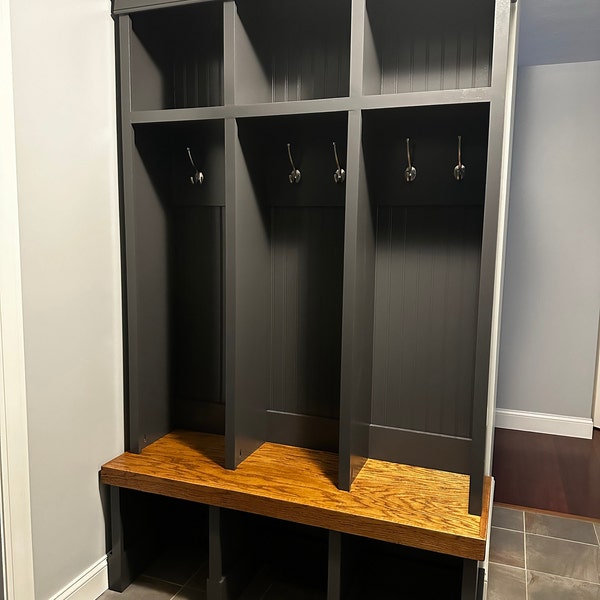 Mudroom Locker | Hall Tree | Entryway Bench | Farmhouse Hall Tree ...