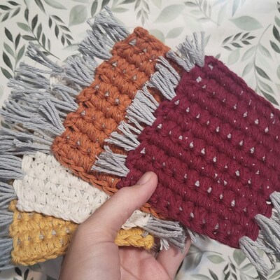 Table Runner Crochet Pattern, Honey Locust Table Runner, Cotton Yarn ...