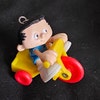 The Busy World of Richard Scarry Upcycled Keychains Mcdonald's Happy ...