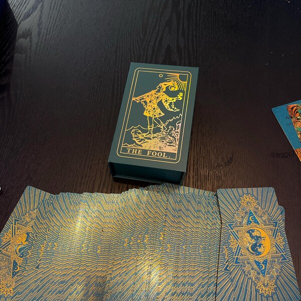 Gold Cthulhu Mythology Tarot Cards, Tarot Cards Deck With Guide Book ...