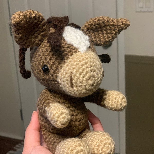 PATTERN: Henry the Horse - Crochet Horse Pattern - Amigurumi Horse ...