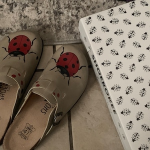 POMEGRANATE FLOWER Themed Professional Women's Clogs, Comfortable ...