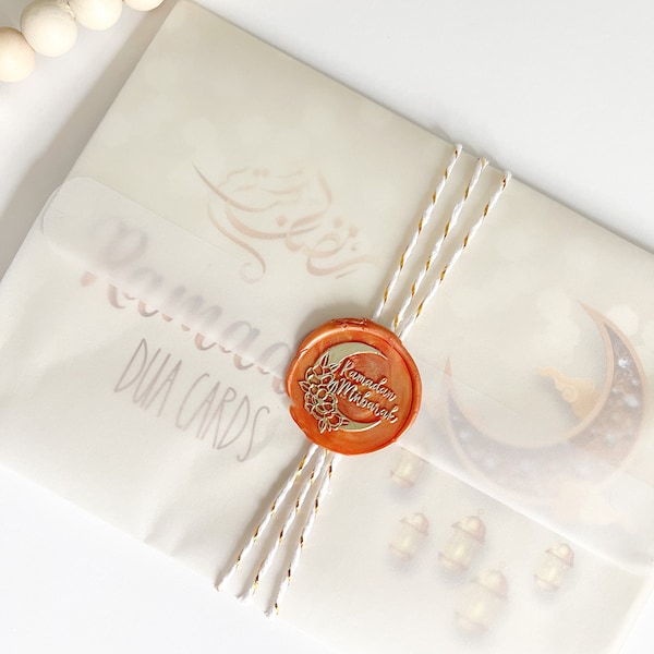 Ramadan Wax Seal Stamp - Arabic Calligraphy Stamp Sealing - Salaam ...