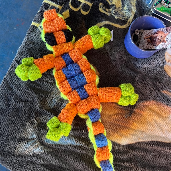 90s Bead Lizard Pattern - Etsy