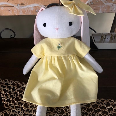 Doll Dress PDF Sewing Pattern and Tutorial for Studio Seren Stuffed ...