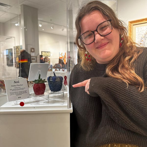 Granny Square Dangle Polymer Clay Earrings | Bright Spring Color Block ...