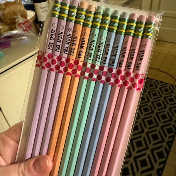 Affirmations Pencils- Motivational Pencils-gift Set- Back to School ...