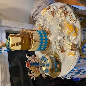 Oktoberfest German Theme Cake Topper - Etsy