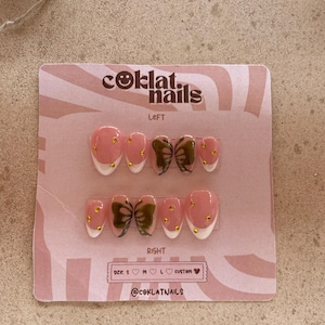 Cry Baby Nails Cry Baby Coffin Nails Nails Cute Nails Press on Nails ...