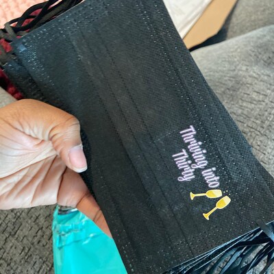 Disposable Face Mask// Adult Masks// Custom// Personalize - Etsy