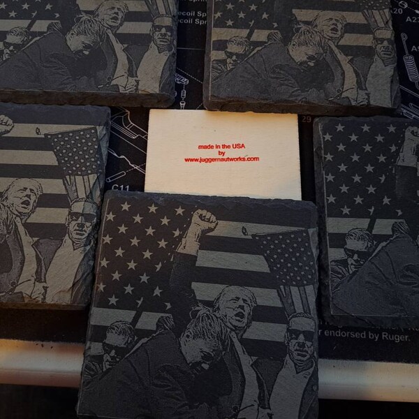 Trump American Flag Digital File for Laser Engraving. - Etsy