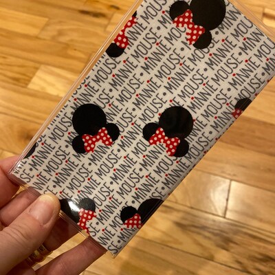 Checkbook Cover Mickey Mouse - Etsy