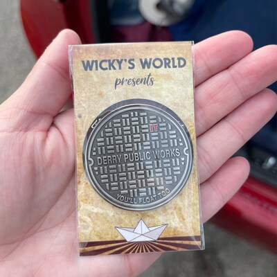 Stephen King's IT Inspired Derry Public Works Enamel Pin - Etsy