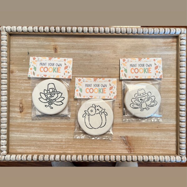 PYO Cookie Autumn and Fall Bag Topper, PYO Cookie Topper, PYO Fall ...