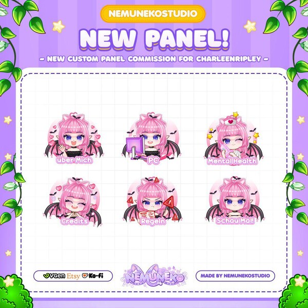 Custom Animated Facecam Overlay / Webcam Overlay in Cute Style or ...