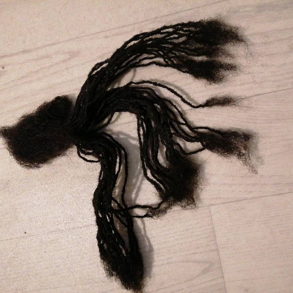 Pencil Size 100 Percent Human Loc Extensions - Etsy