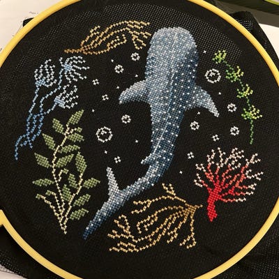 Yellow Snake Cross Stitch Pattern PDF, Ball Python Cross Stitch ...