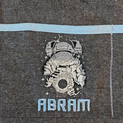 NASA Emblem Astronaut Machine Embroidery Design Space NASA Moon ...