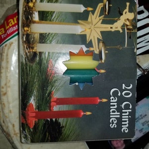 Party Chime Candles Set 10 Colors, 2 Pc Each 20 Candles Candle , - Etsy