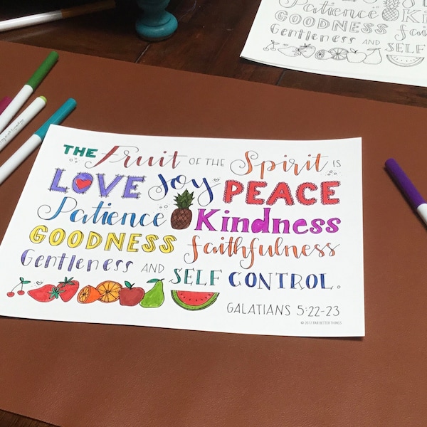 Bible Verse Coloring Page - Ephesians 4:32 - Printable Digital Download ...