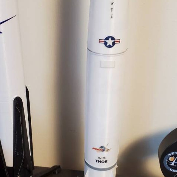 New! USA THOR IRBM Missile Kit Model Rocket and Stand 1:48 72 100 144 ...