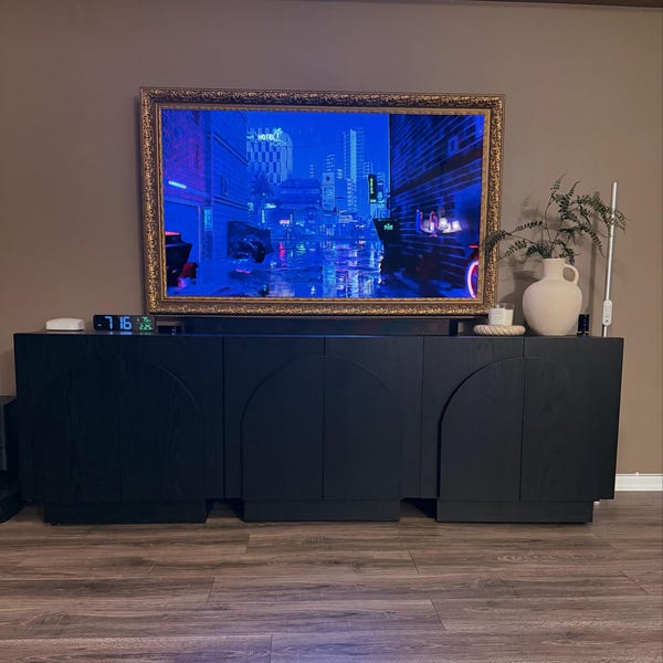 Frame Tv Bezel, Custom Brand Tv Frame, Wooden Tv Frame,frame TV Frames ...