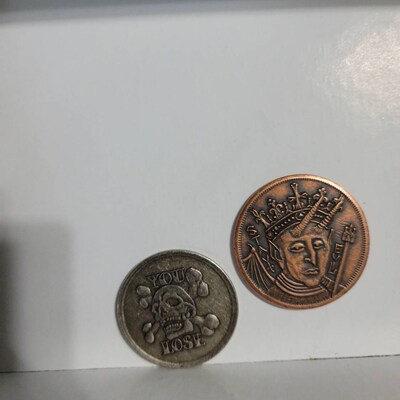 I Win/you Lose Decision Maker Coin - Etsy