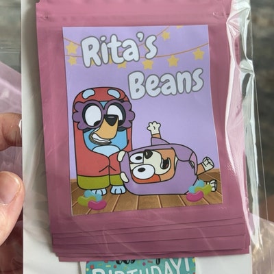 Straws Party, Bluey Party, Bingo Birthday, Bluey Decoration, Bluey ...