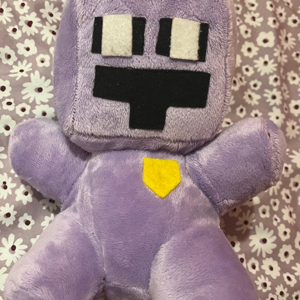 Purple Guy Plush, Fnaf Plush, Security Breach, Gamer, Gift, Fnaf ...