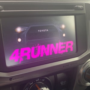 4RUNNER Sasquatch Startup and Radio off Screens multiple | Etsy